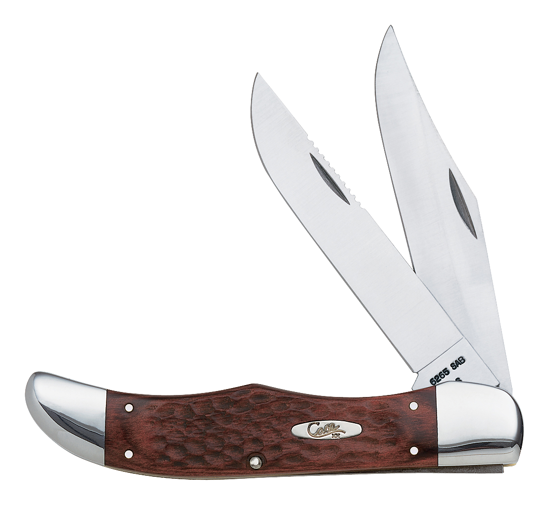 Case Brown Synthetic Folding Hunter Knife | Bass Pro Shops
